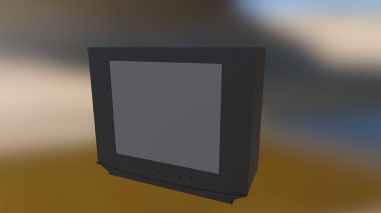 TV - 3D model by JENOS [40da4e4] - Sketchfab