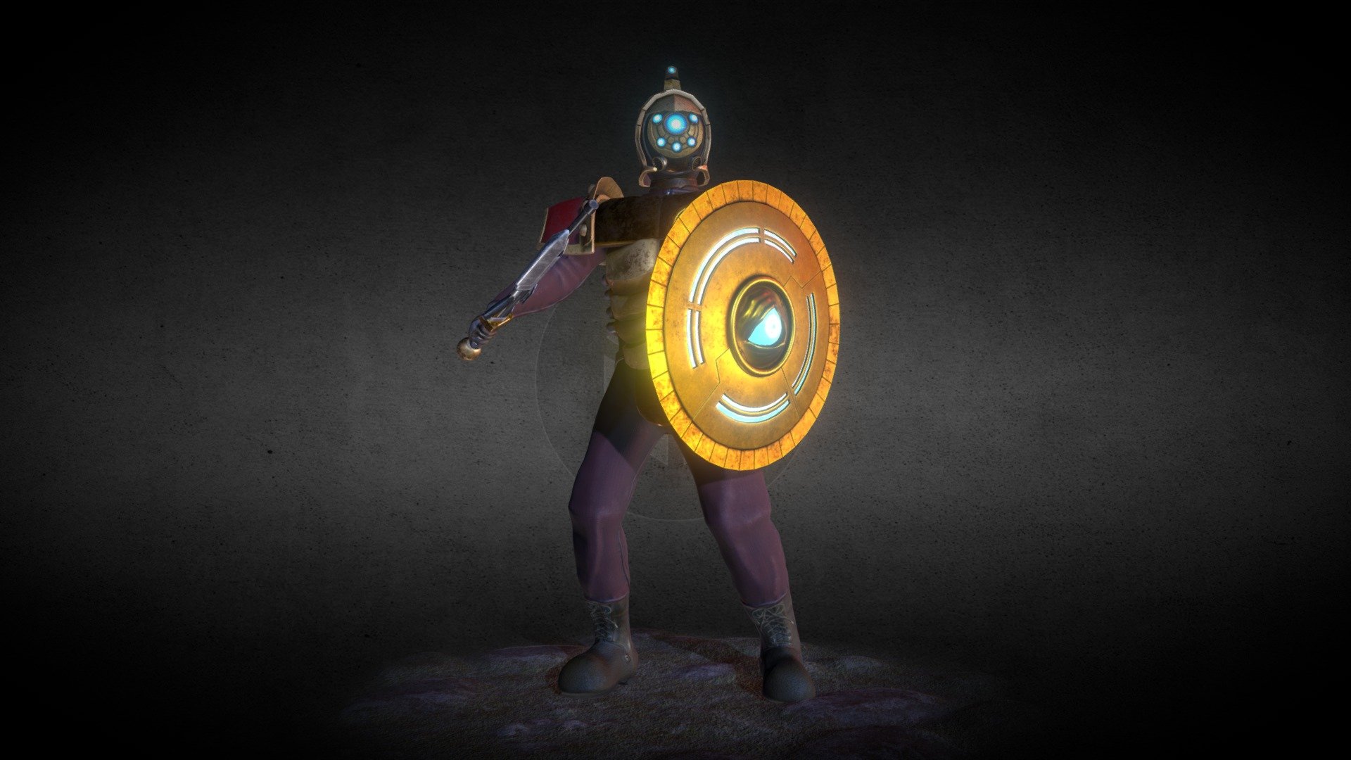 Sci-Fi Centurion - 3D model by Tom.McCahey [40da51e] - Sketchfab