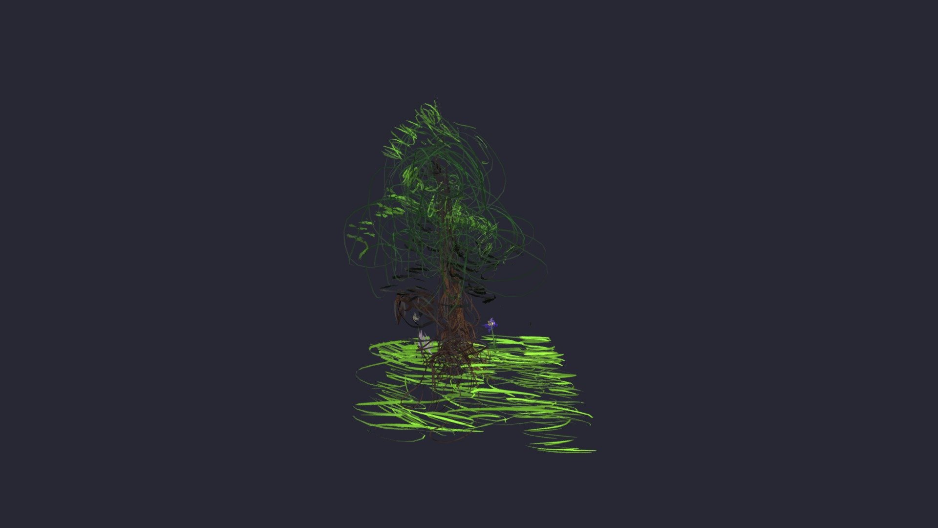 Awesome Tree Scene - 3D model by steamlabmbro [40dc041] - Sketchfab
