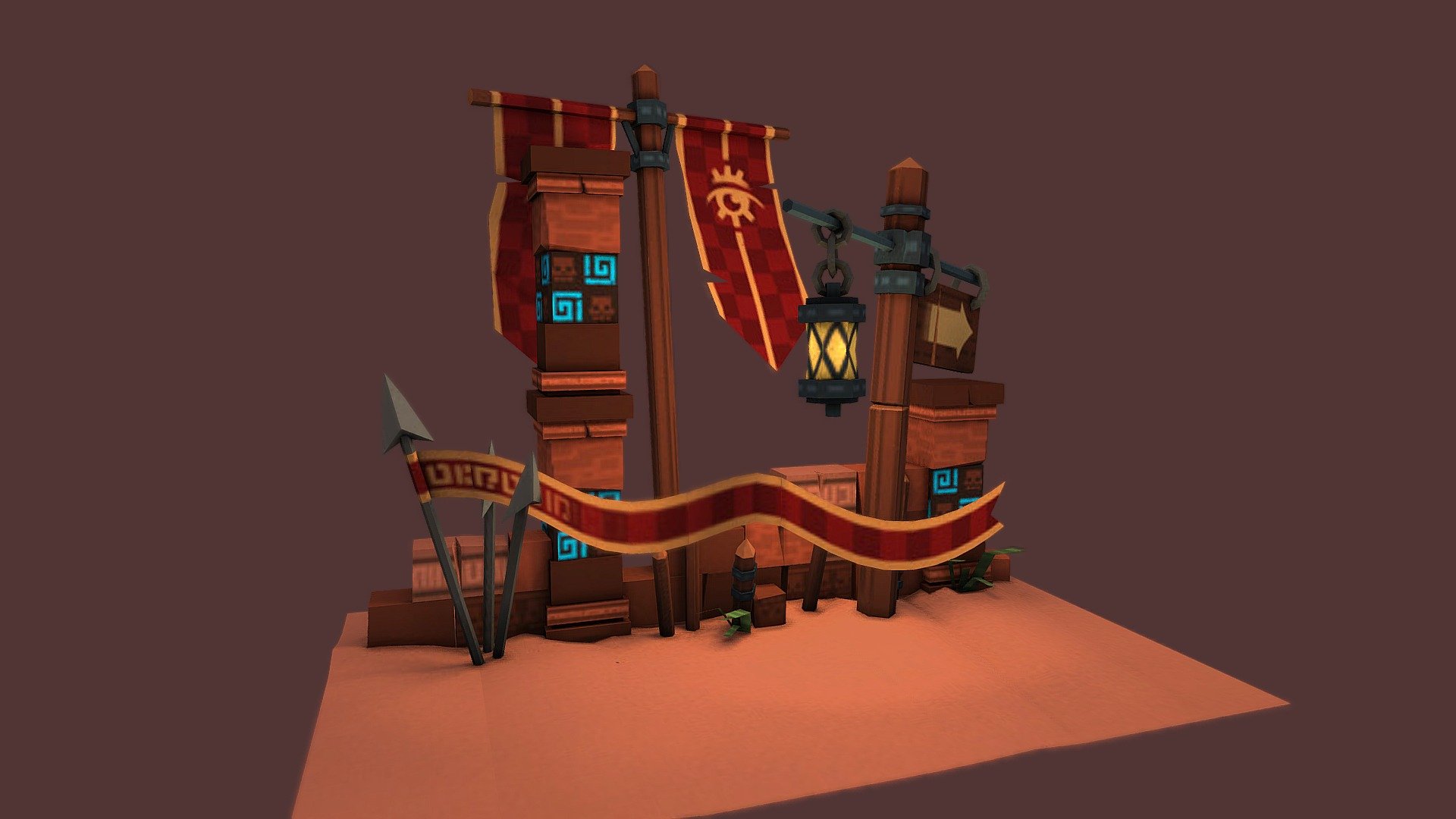 Ruin01 - 3D model by Luke Viljoen (@LukeViljoen) [40dc0f2] - Sketchfab