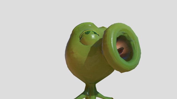 Peashooter 3D models - Sketchfab
