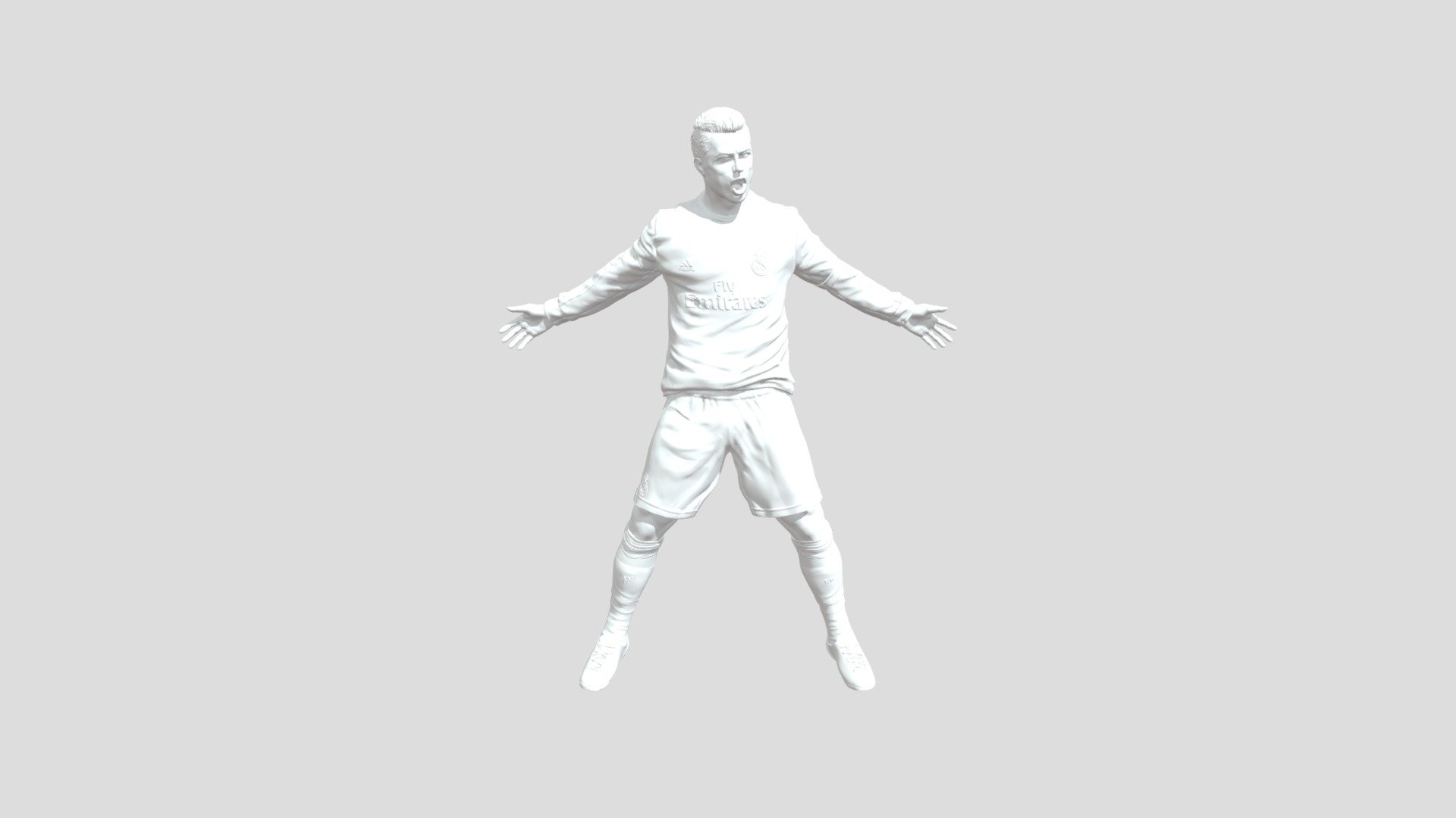 Ronaldo - 3D model by 4xp2 [40dd433] - Sketchfab