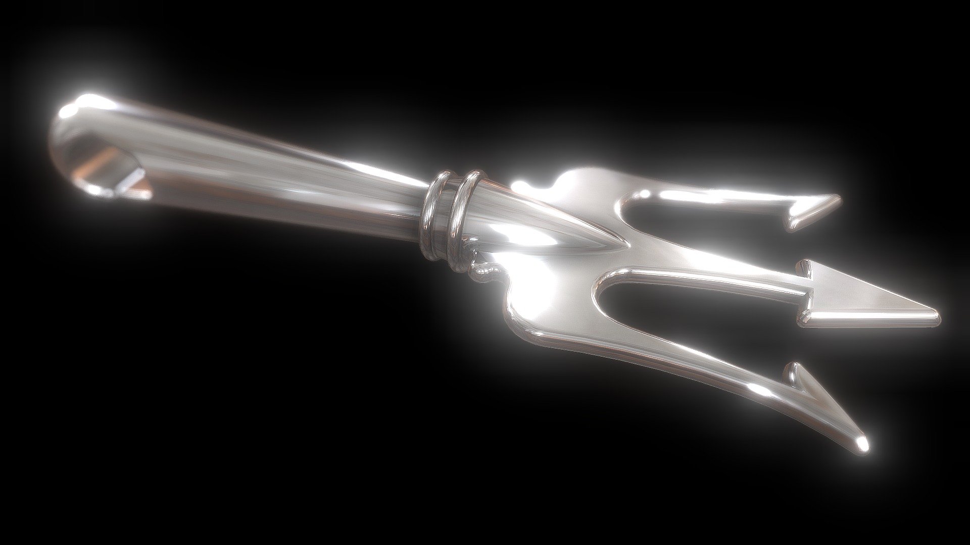 Trident Pendant - 3D model by 3DM Design (@3dmdesign) [40e0dcf] - Sketchfab