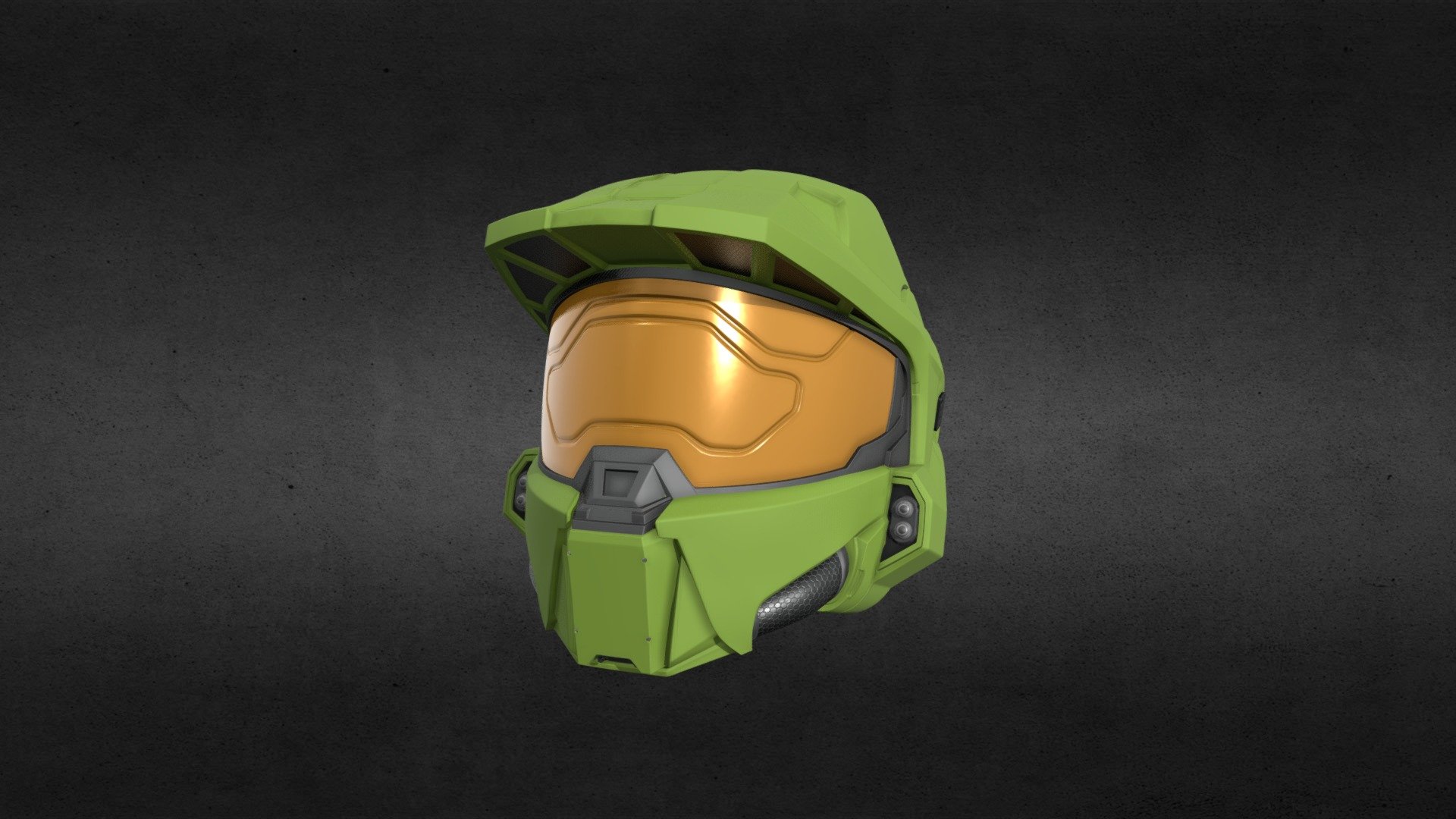 Master Chief Helmet MK V (High Poly) - 3D model by JJTale [40e1533 ...
