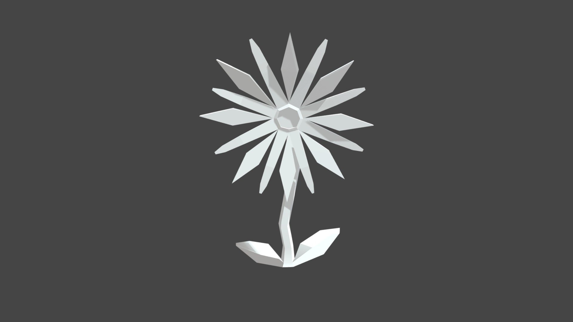 flower model - 3D model by julchristley [40e1bb4] - Sketchfab