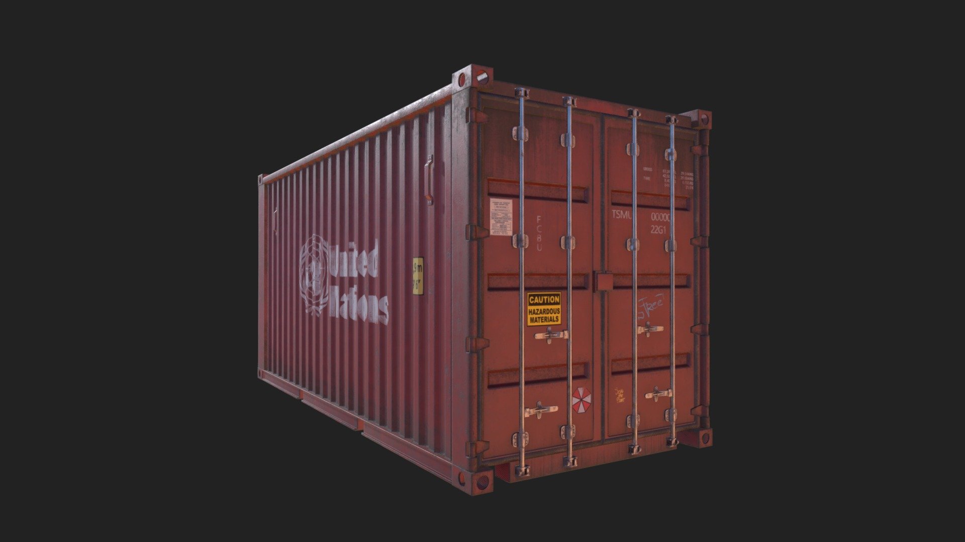 Container - Download Free 3D model by Xenia (@moccordv) [40e2b7d ...