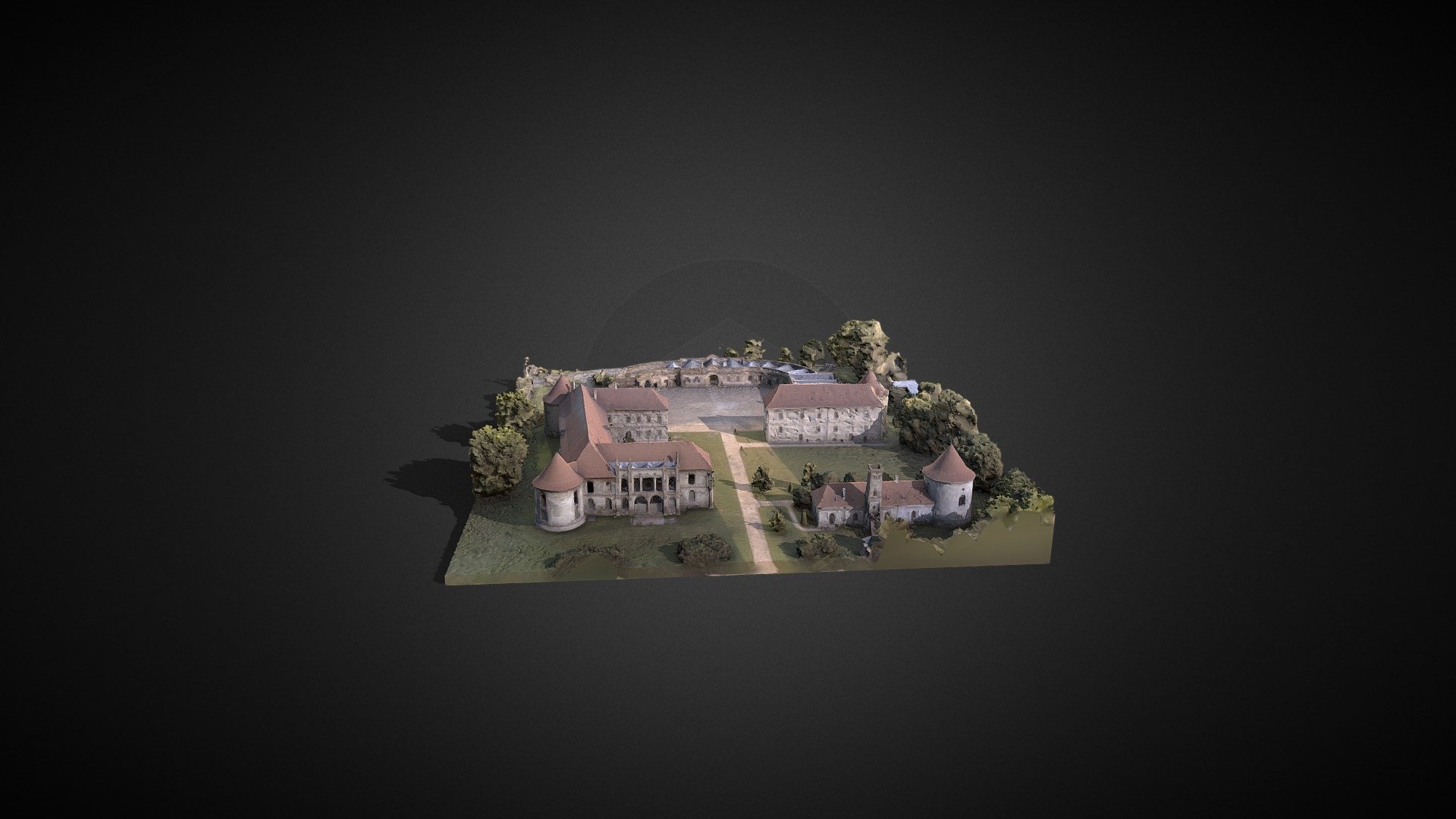 Banffy Castle - 3D model by scanaricladiri [40e2b8f] - Sketchfab