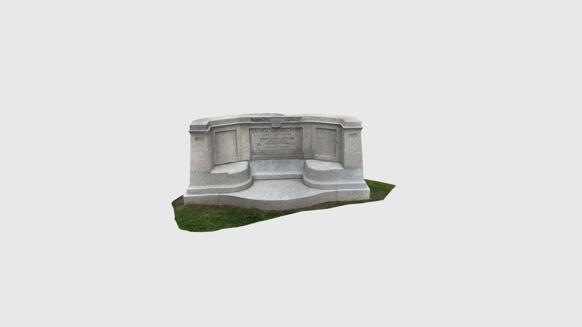 Antietam Battlefield Memorial - Download Free 3D model by Austinmace ...