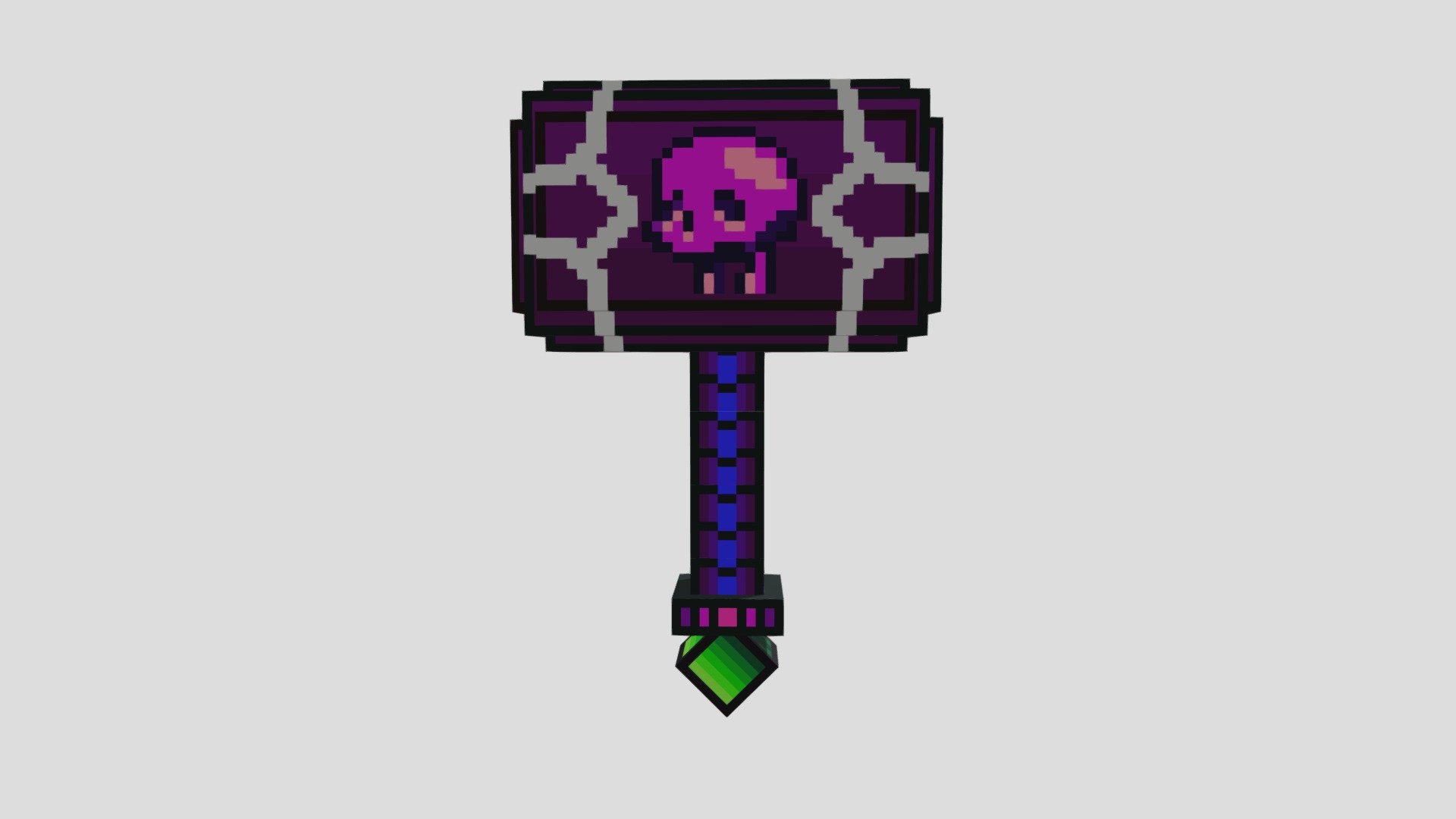 Minecraft - Hammer - Download Free 3D model by Paaiiis20 [40e328f ...