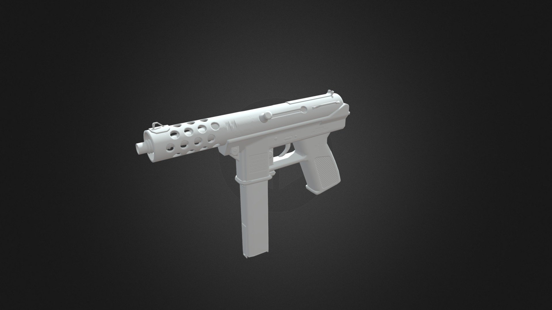 Tec-9 - 3D model by blendered [40e4766] - Sketchfab