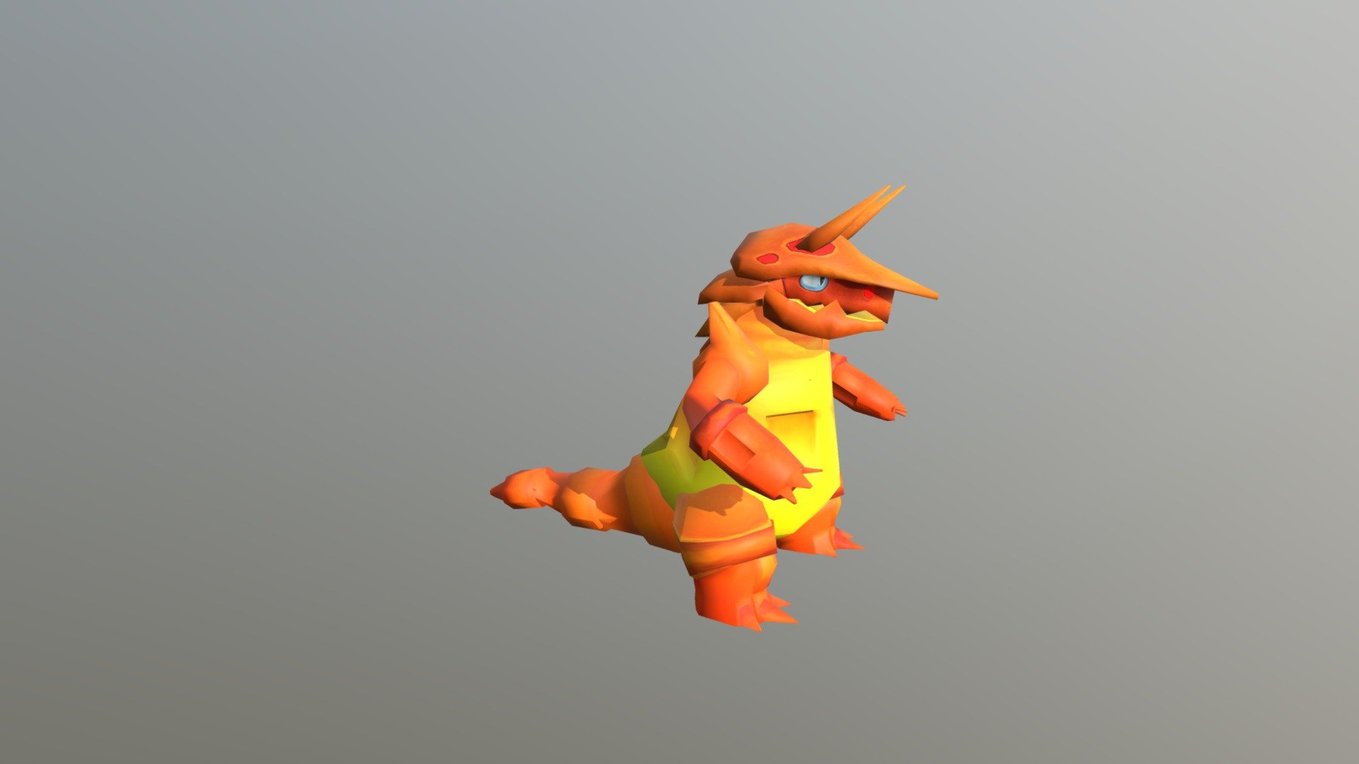Aggron - 3D model by Nolo.Lizarraga [40e4e4f] - Sketchfab