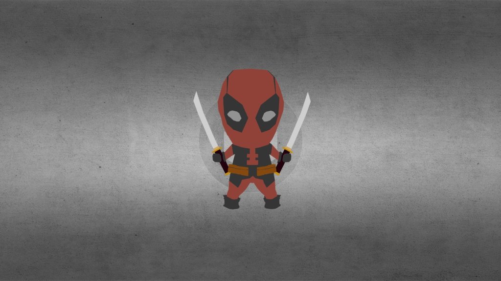 Low Poly Deadpool - 3D model by P1RXIE (@Donald.Madanguit) [40e5b76 ...