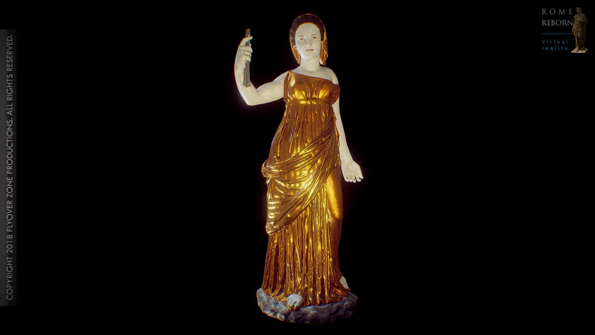 Apollo and the Muses (Euterpe, restored) - 3D model by Flyover Zone ...