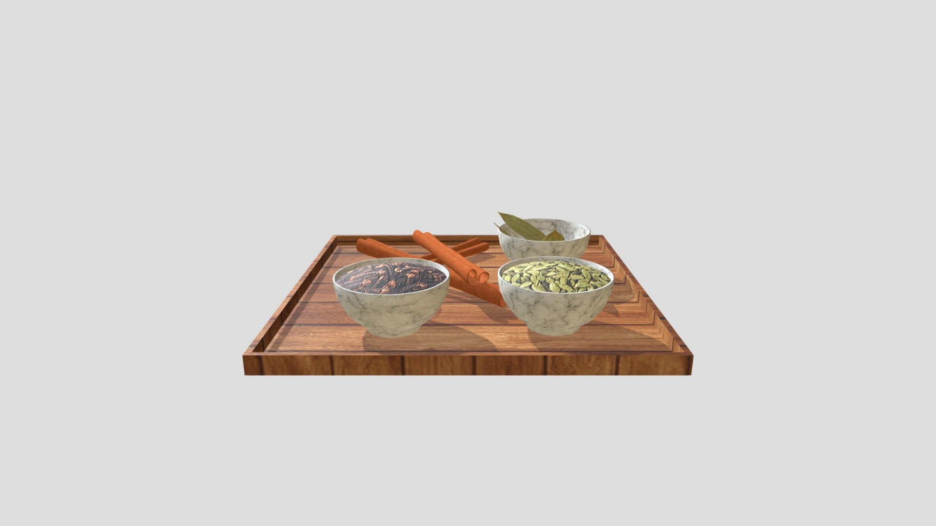 Indian Spices - Download Free 3D model by barefootartist [40e8703 ...