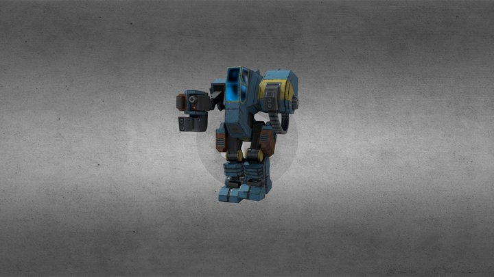 Futuristic-fighting-machine 3D models - Sketchfab