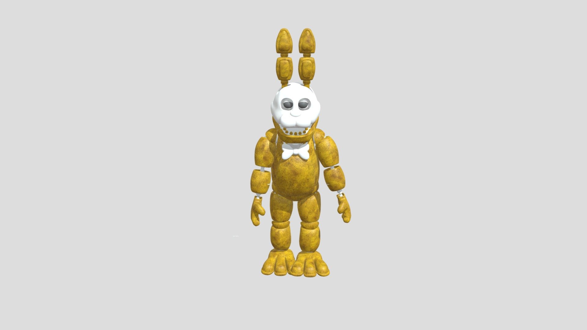 Golden Bonnie (WORKING ON) - Download Free 3D model by Killerfiregods ...