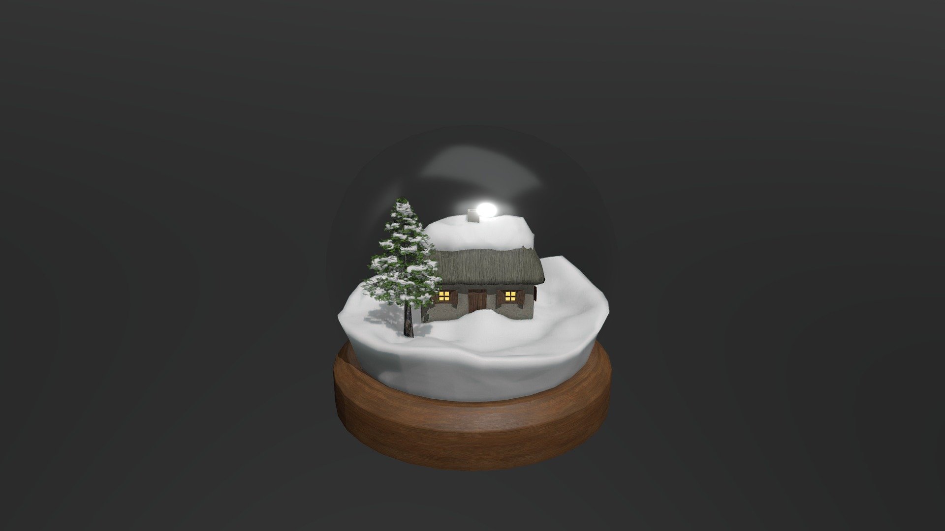 Snow Ball - 3D model by olmytro [40ebd32] - Sketchfab
