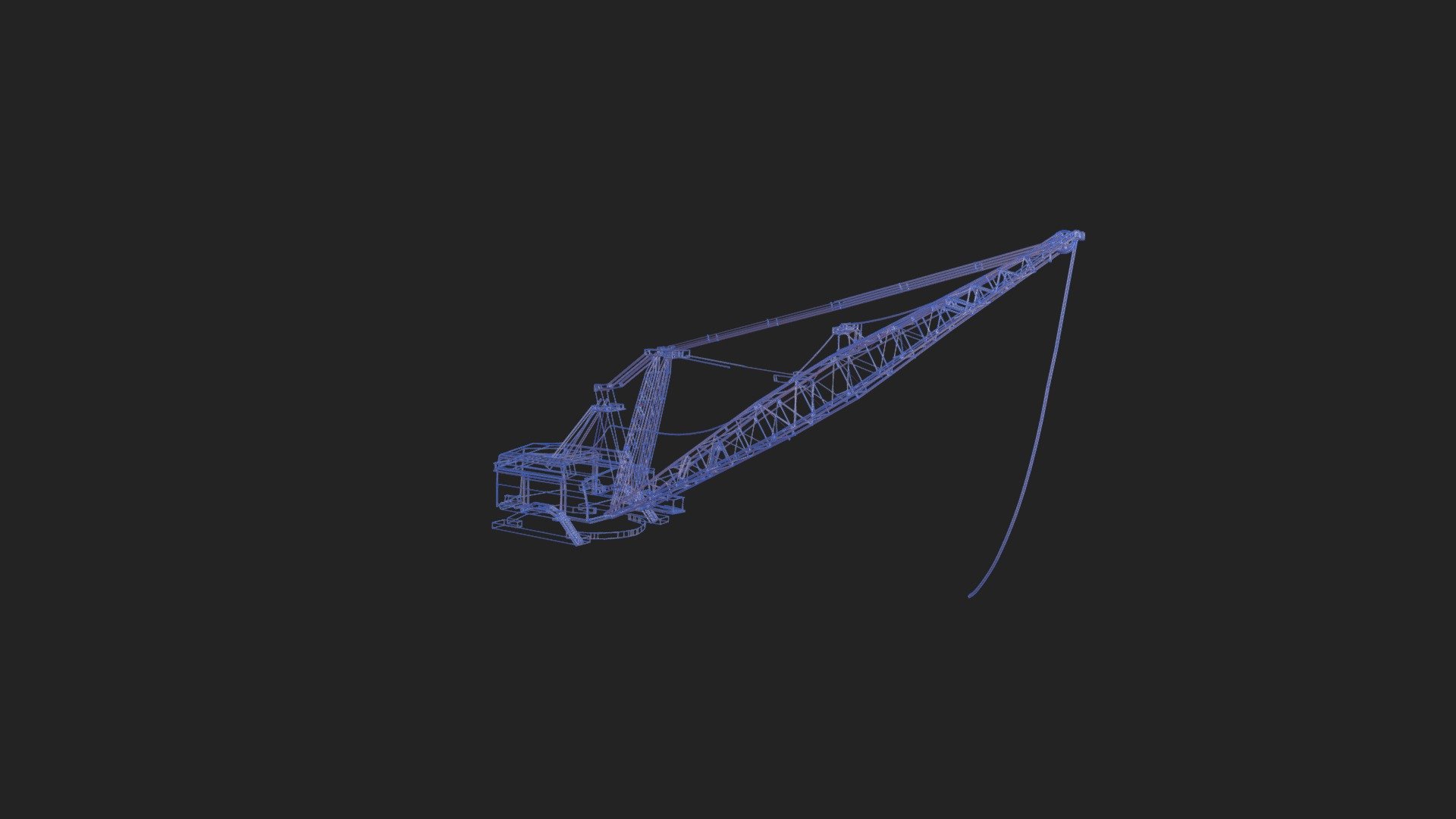 Mosaic Dragline #16 CAD File - 3D View - 3D model by rut.voyager ...