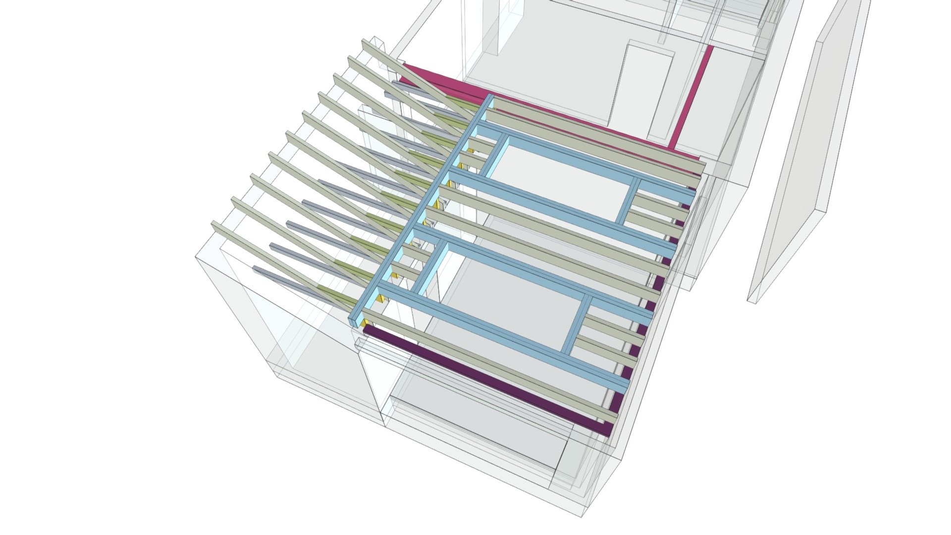 Revised roof construction - 3D model by fretwells [40edda9] - Sketchfab
