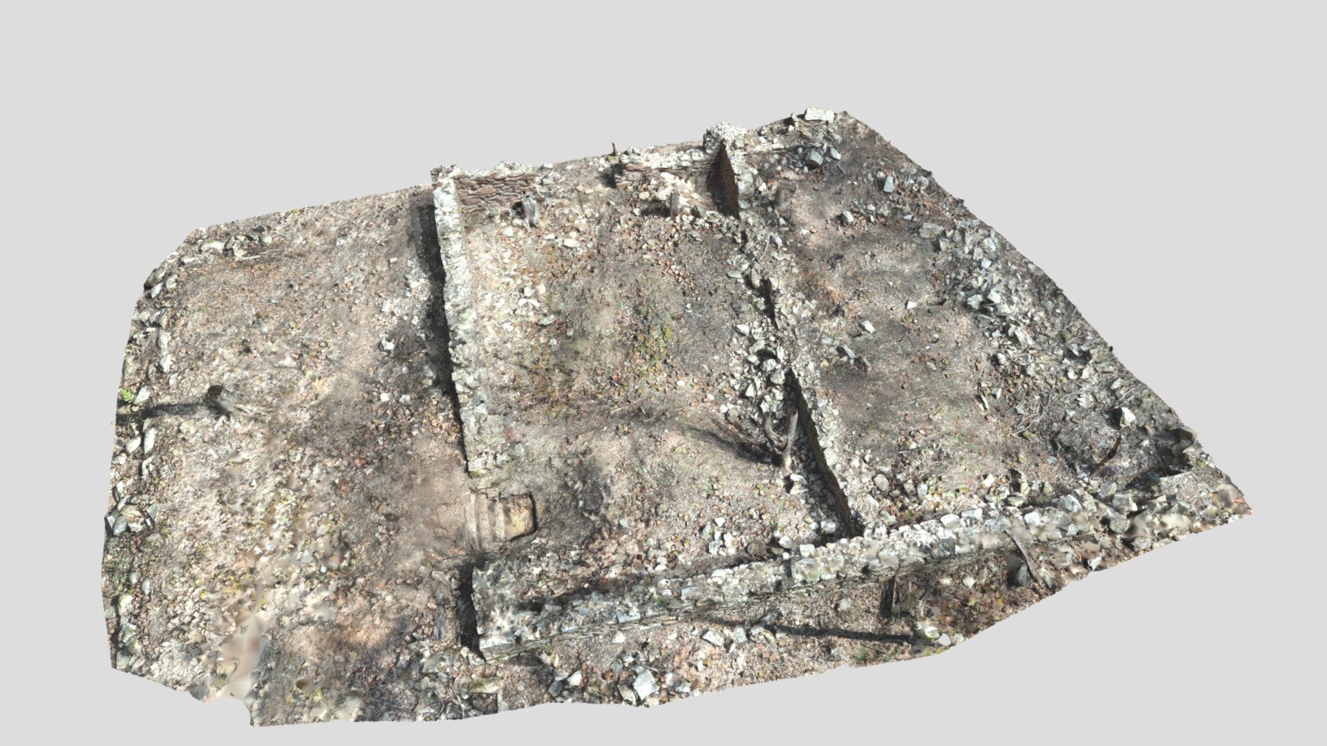 Officers' Quarters Mount Dearborn Armory Site - 3D model by SC State ...