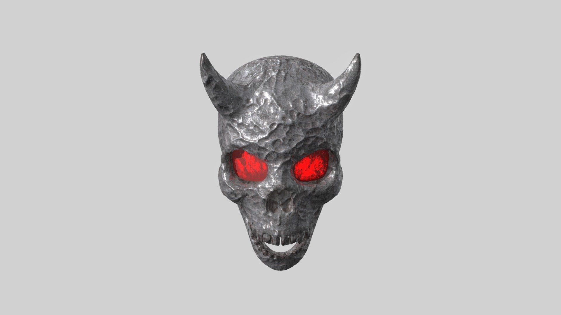 Demon Skull - 3D model by maidaj [40ef5df] - Sketchfab