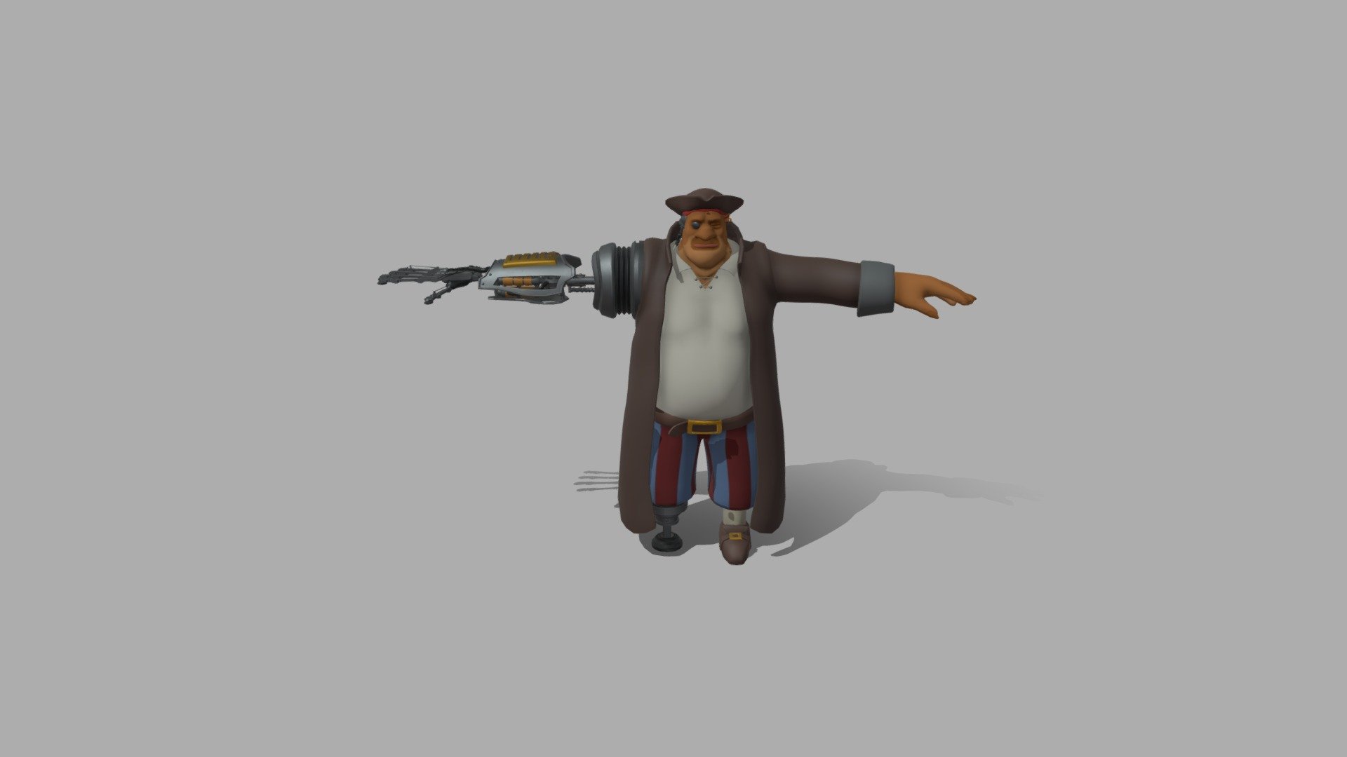 Long_John Silver - Download Free 3D model by Gryfenfer34 [40ef9ad ...