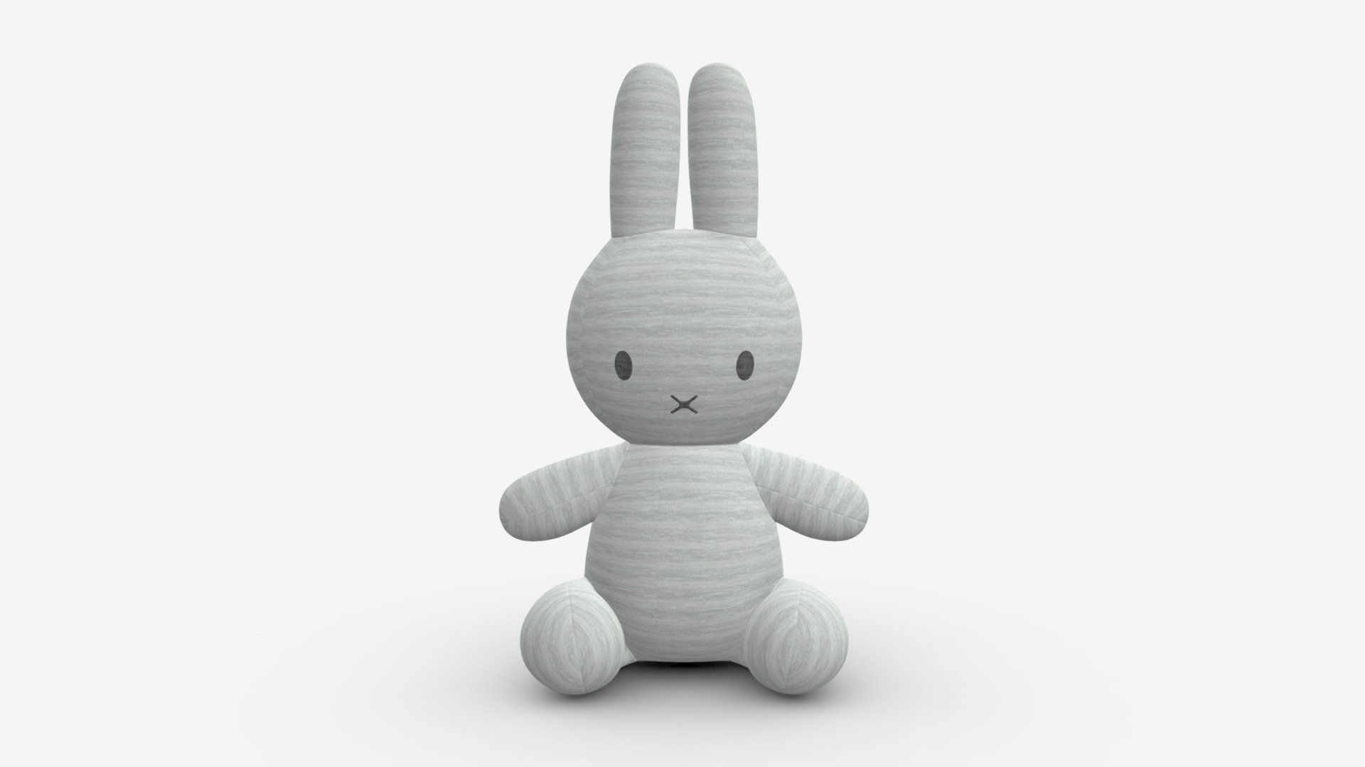 Rabbit soft toy 03 - Buy Royalty Free 3D model by HQ3DMOD (@AivisAstics ...