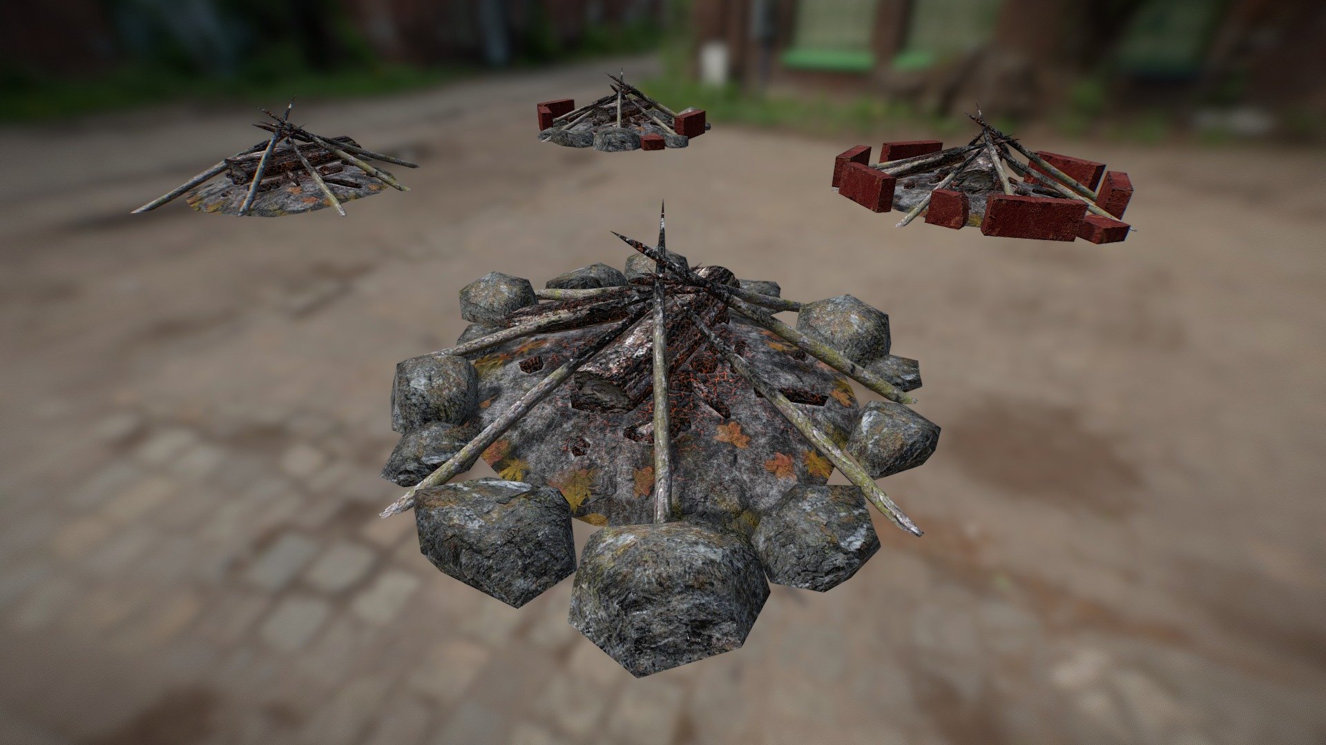 Bonfire - 3D model by NOSTALGIA [40f2532] - Sketchfab