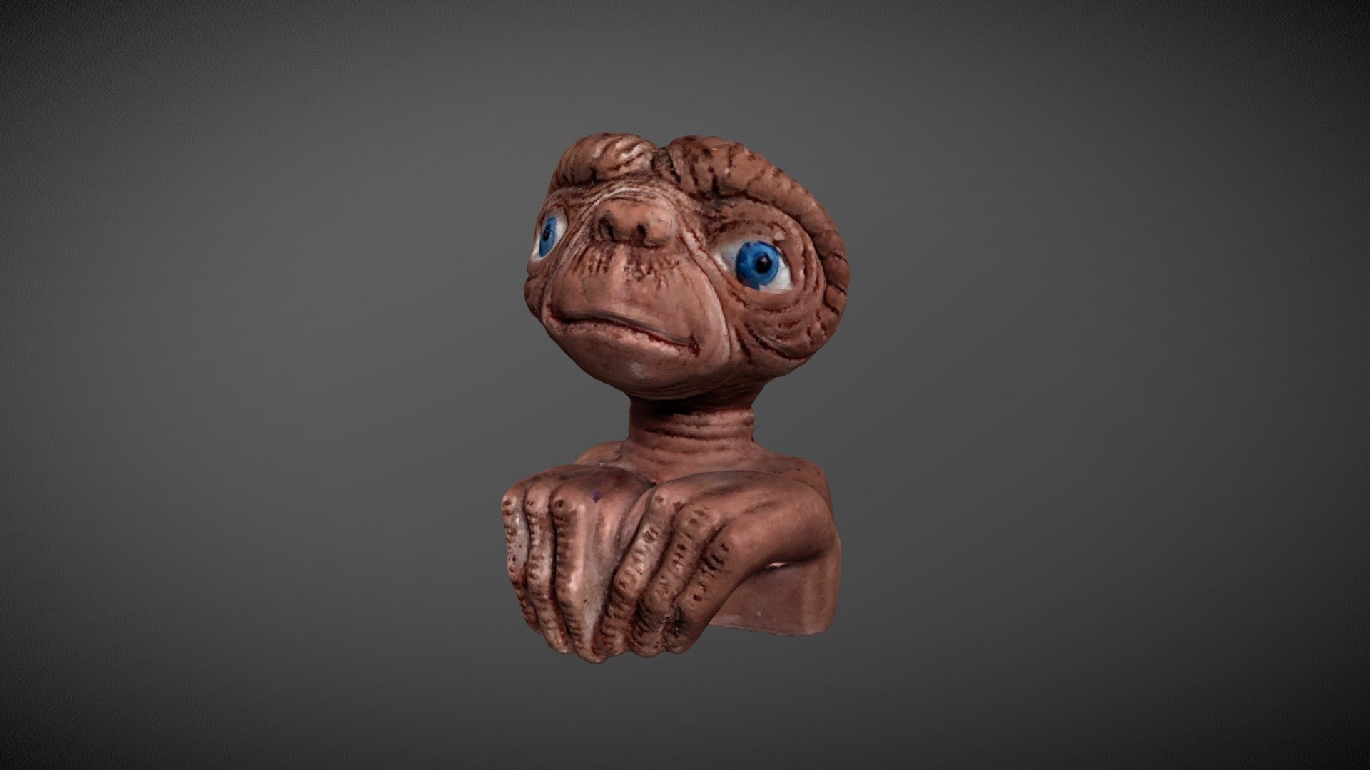 Extra Terrestrial (ET) Plant Pot Ornament - Download Free 3D model by ...