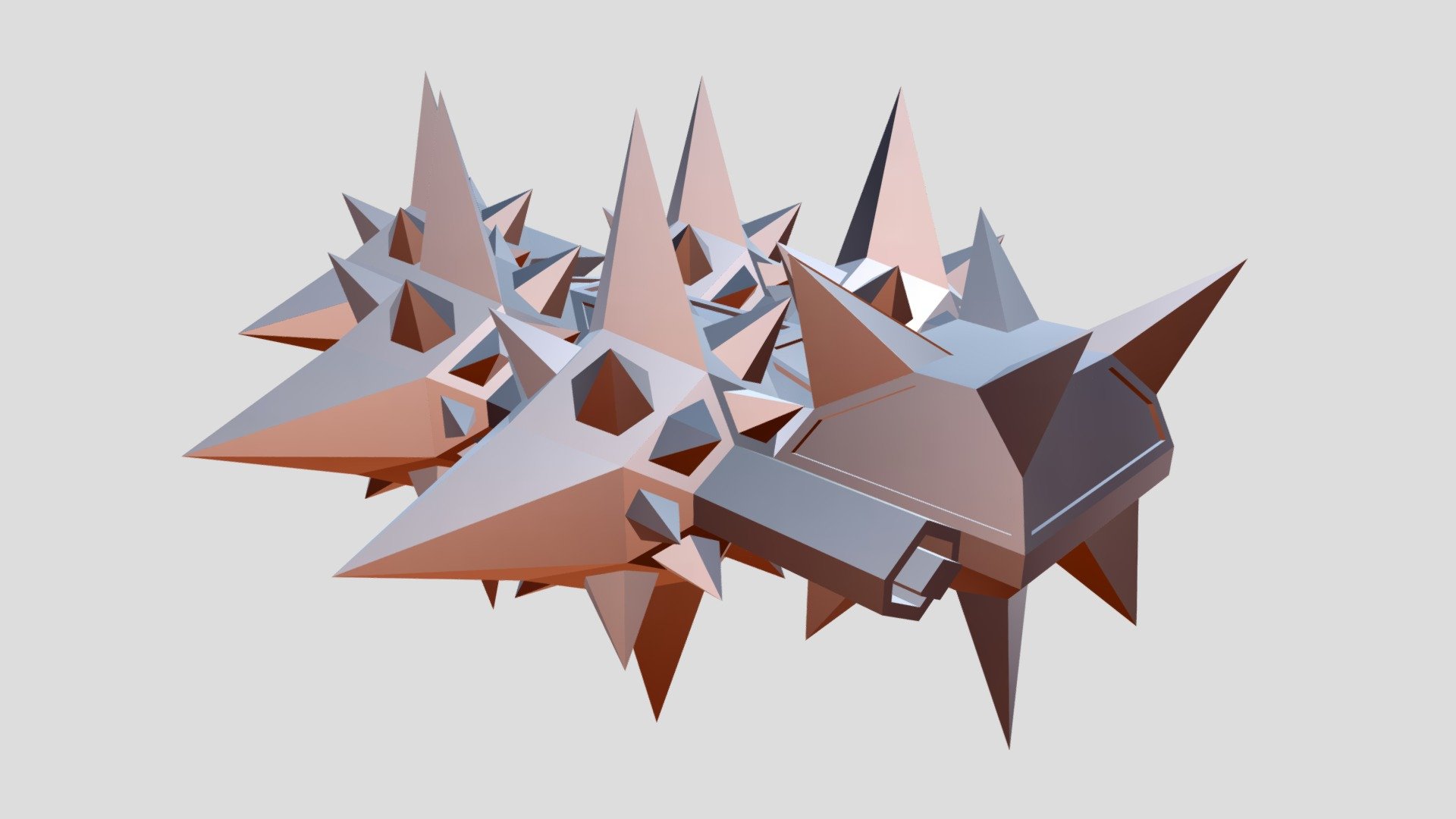 Alien Mothership Battle Crusier - Download Free 3D model by Trockk ...