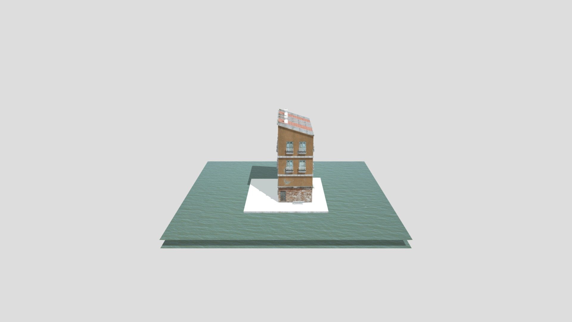 Venice-building-low-poly - 3D model by Alfagencia [40f4cf7] - Sketchfab