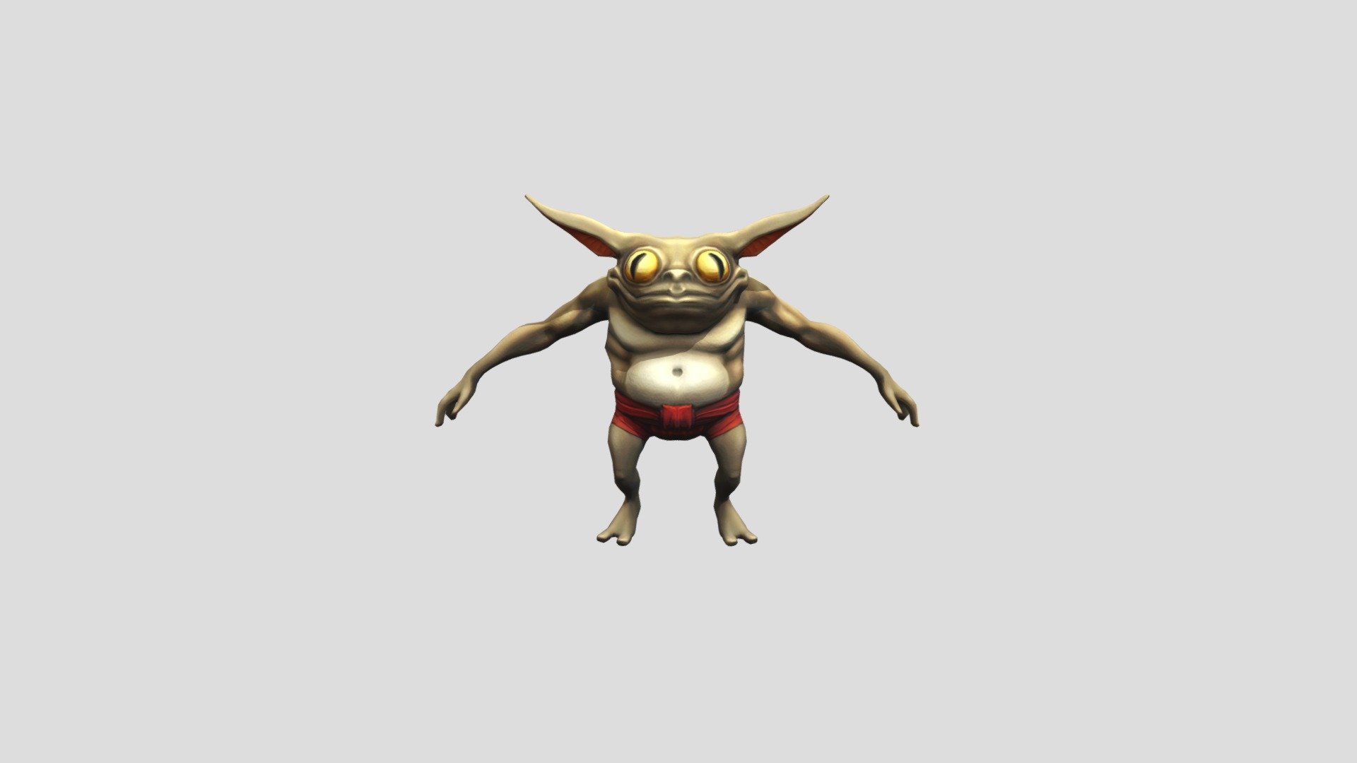 Troll Rigged - Download Free 3D model by WielkiB (@wielkib213) [40f5242 ...