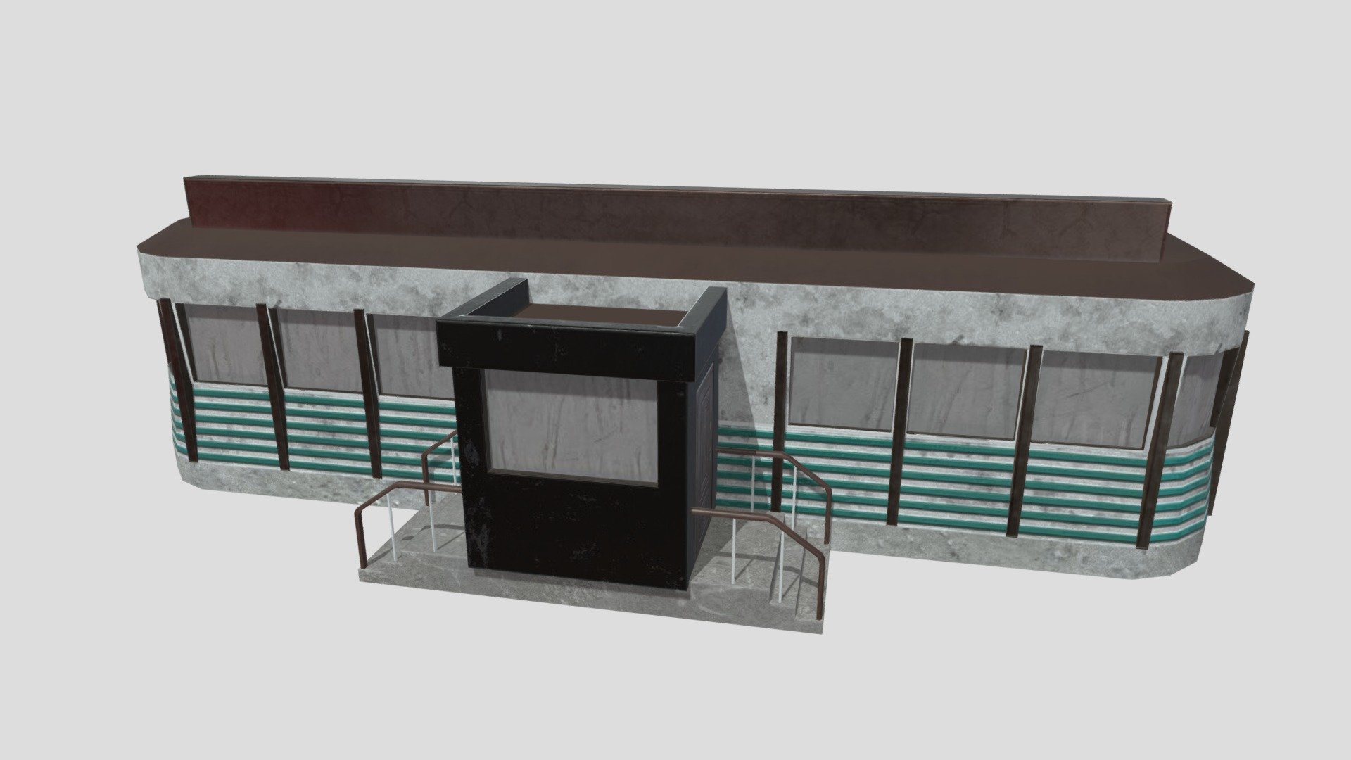 Stylized building - Download Free 3D model by Pavel (@kuznecovpm90 ...