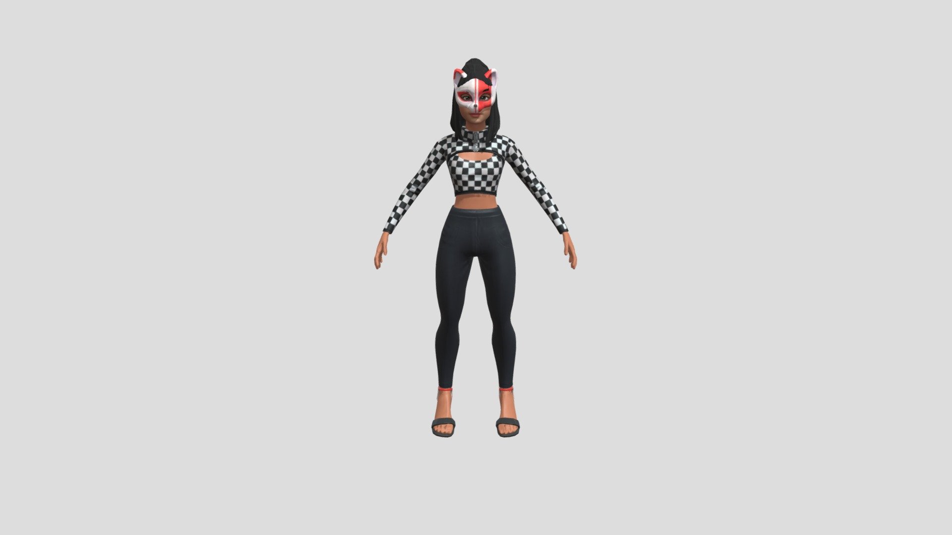 Kazumi - Download Free 3D model by mariobandini21 [40f6448] - Sketchfab