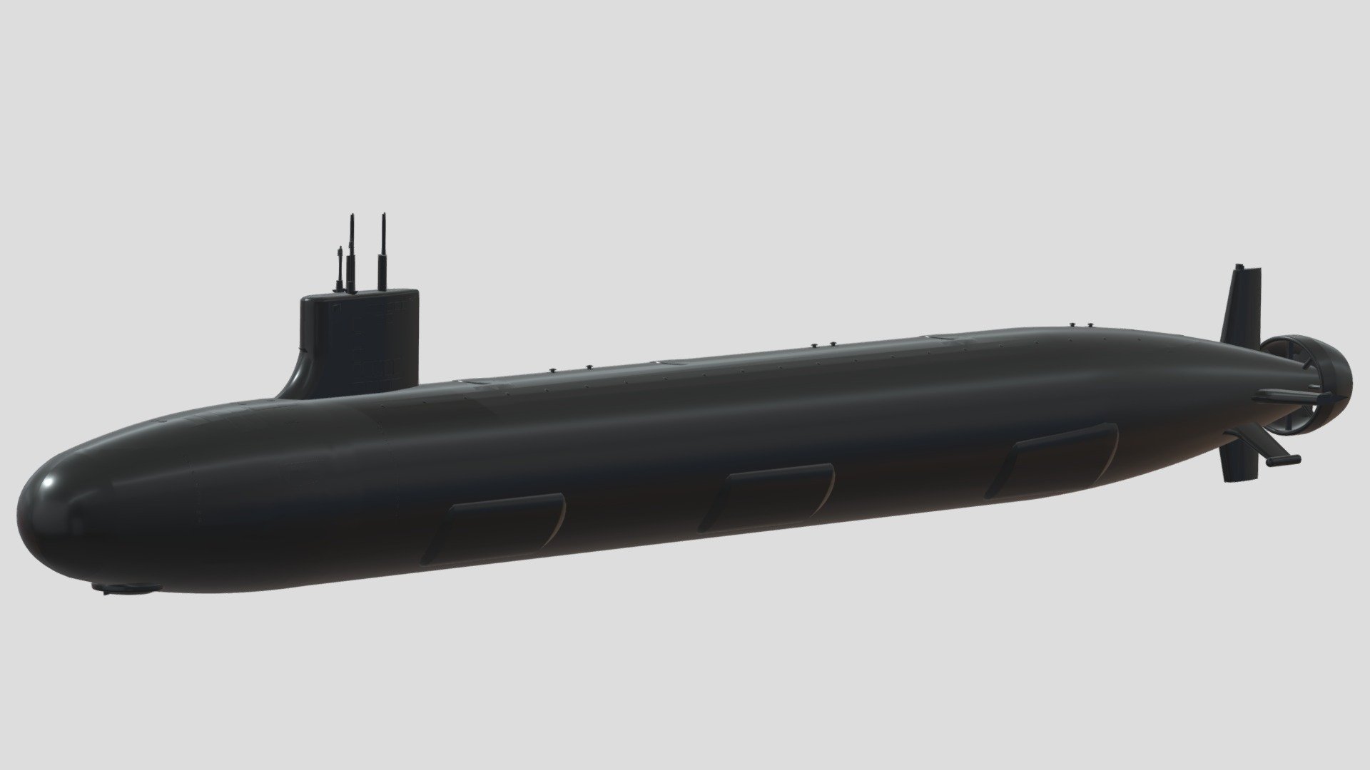 USS TEXAS SSN-775 SUBMARINE - Download Free 3D model by Muhamad Mirza ...