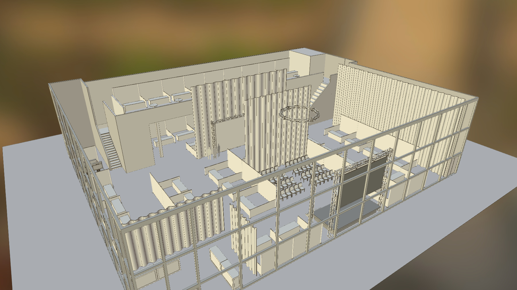 nwcc pure space venue - 3D model by akdziner [40f85ec] - Sketchfab