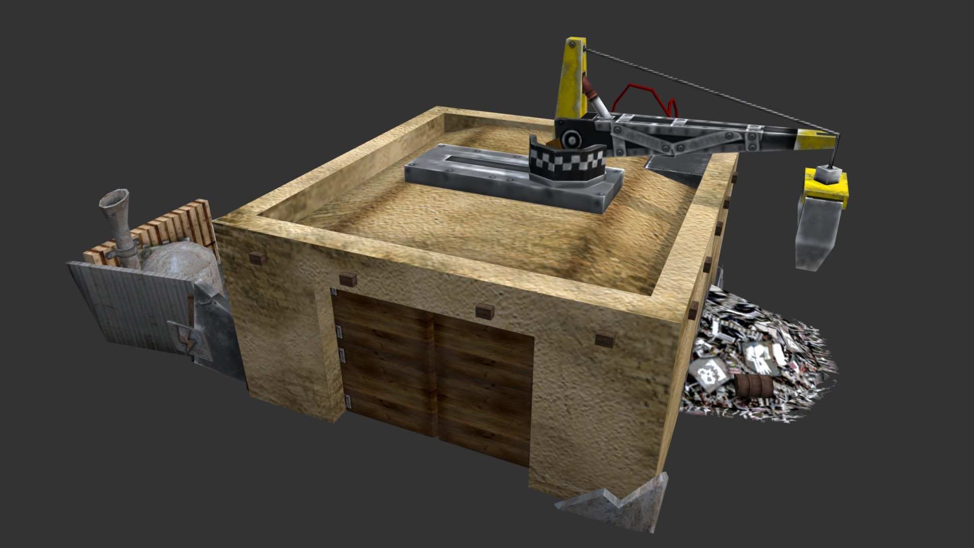 Ork Mek Workshop - 3D model by boomerangpython [40f964e] - Sketchfab