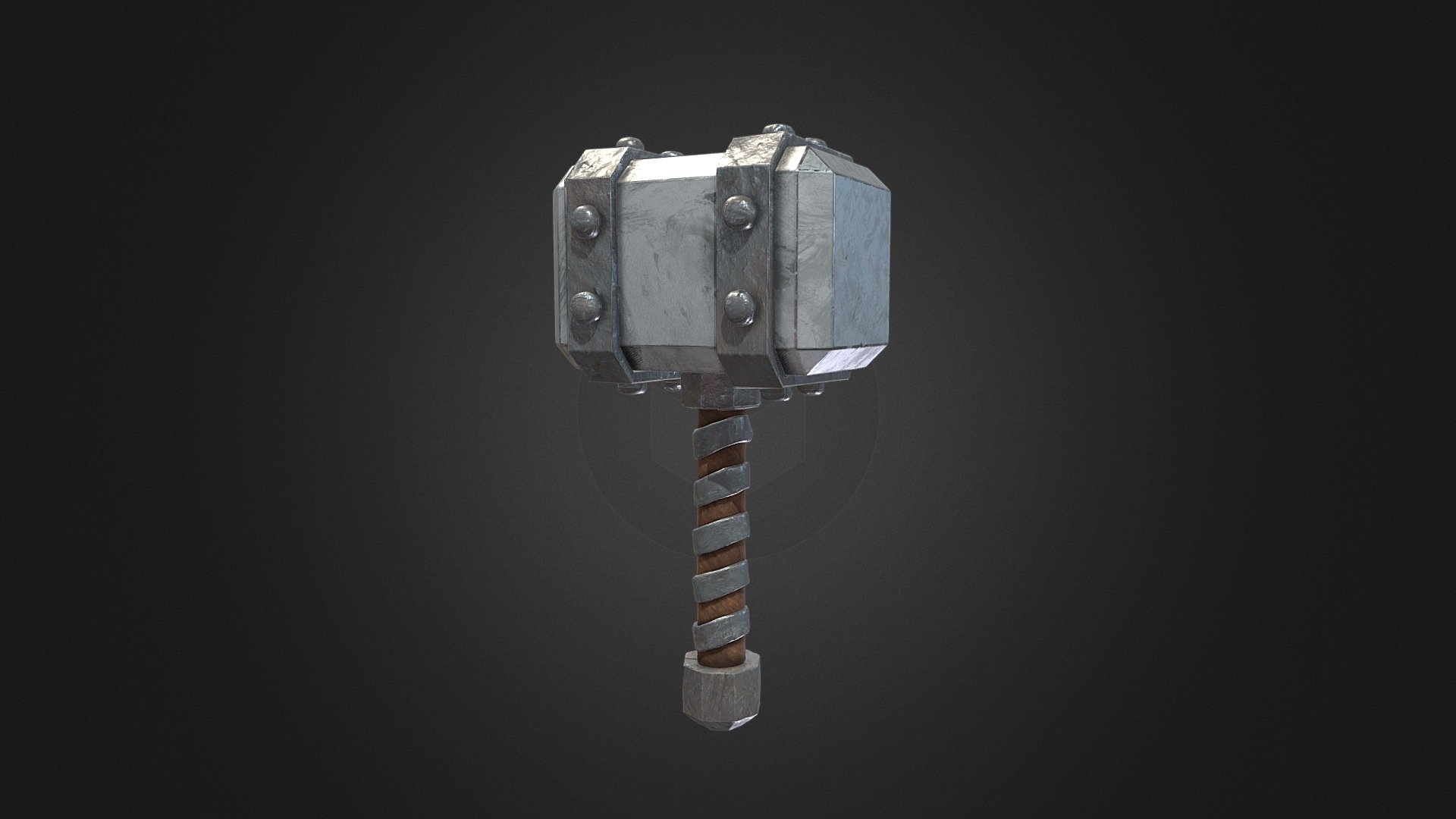 Hammer - Game Ready - Buy Royalty Free 3D model by ethan3darts [40f98b8 ...