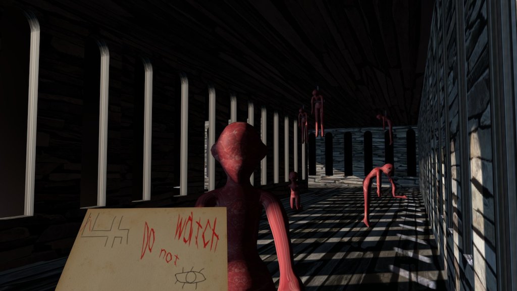 Horror game - 3D model by JIMXO [40f9a63] - Sketchfab