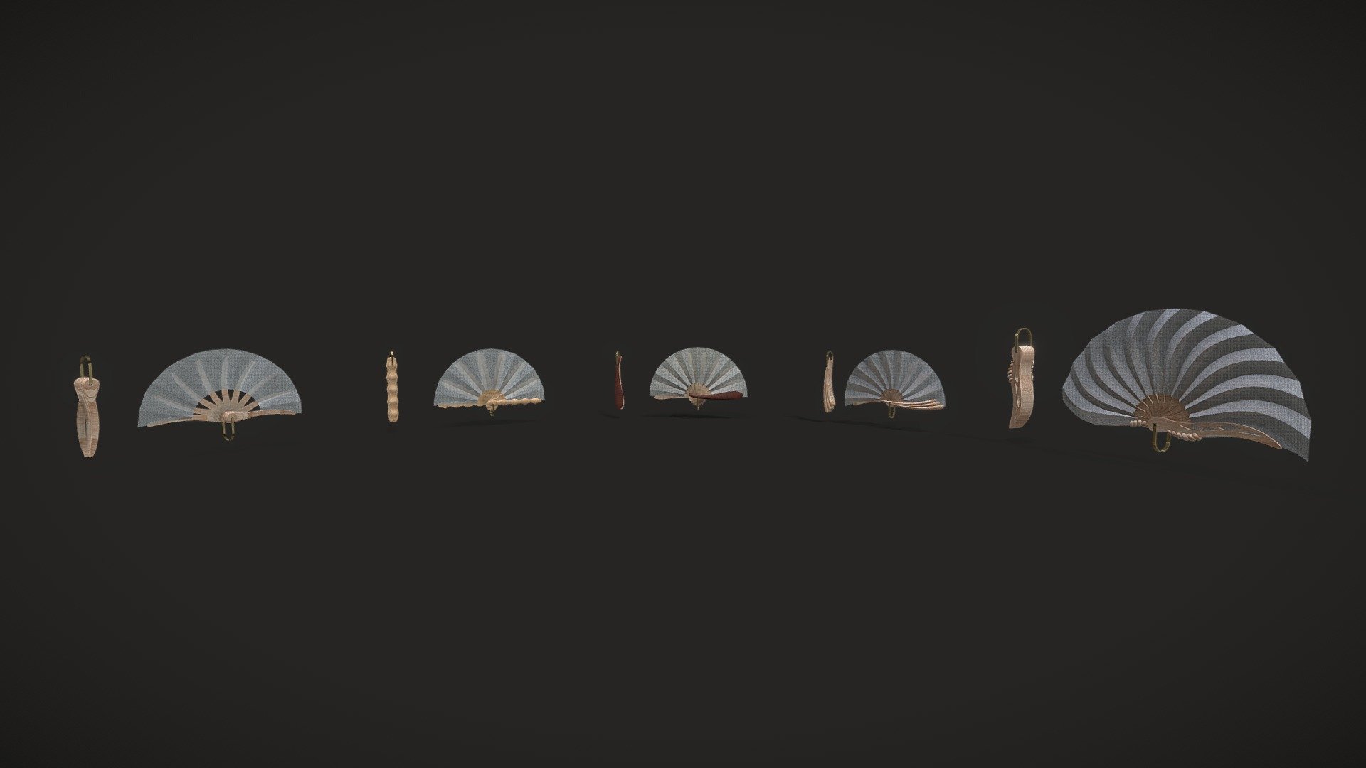 Abanicos MONARCA - 3D model by Fede (@fedemergent) [40fa67a] - Sketchfab
