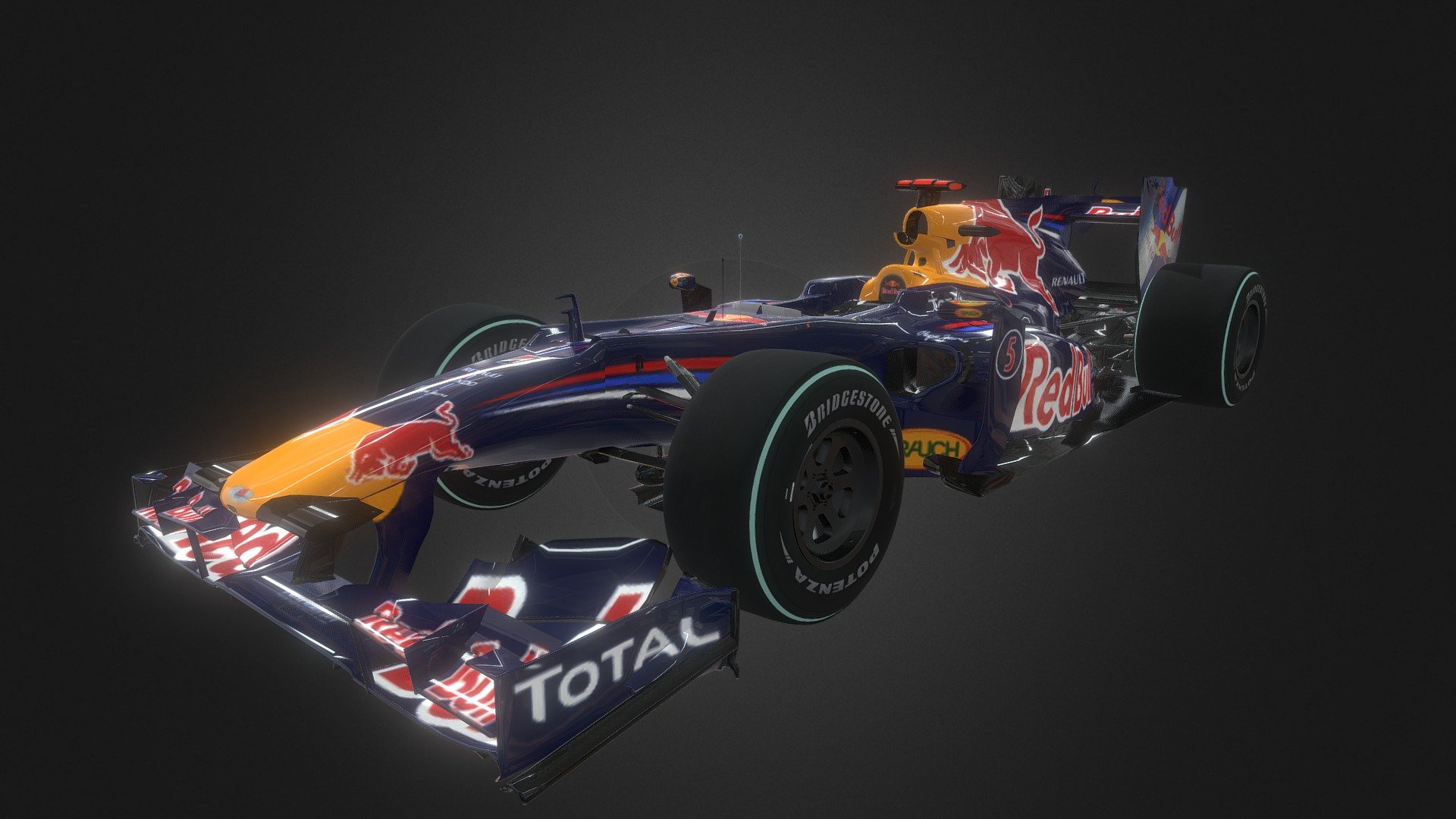 RedBull RB6 - Buy Royalty Free 3D model by Luis Adrian V. (@luis.adrian ...