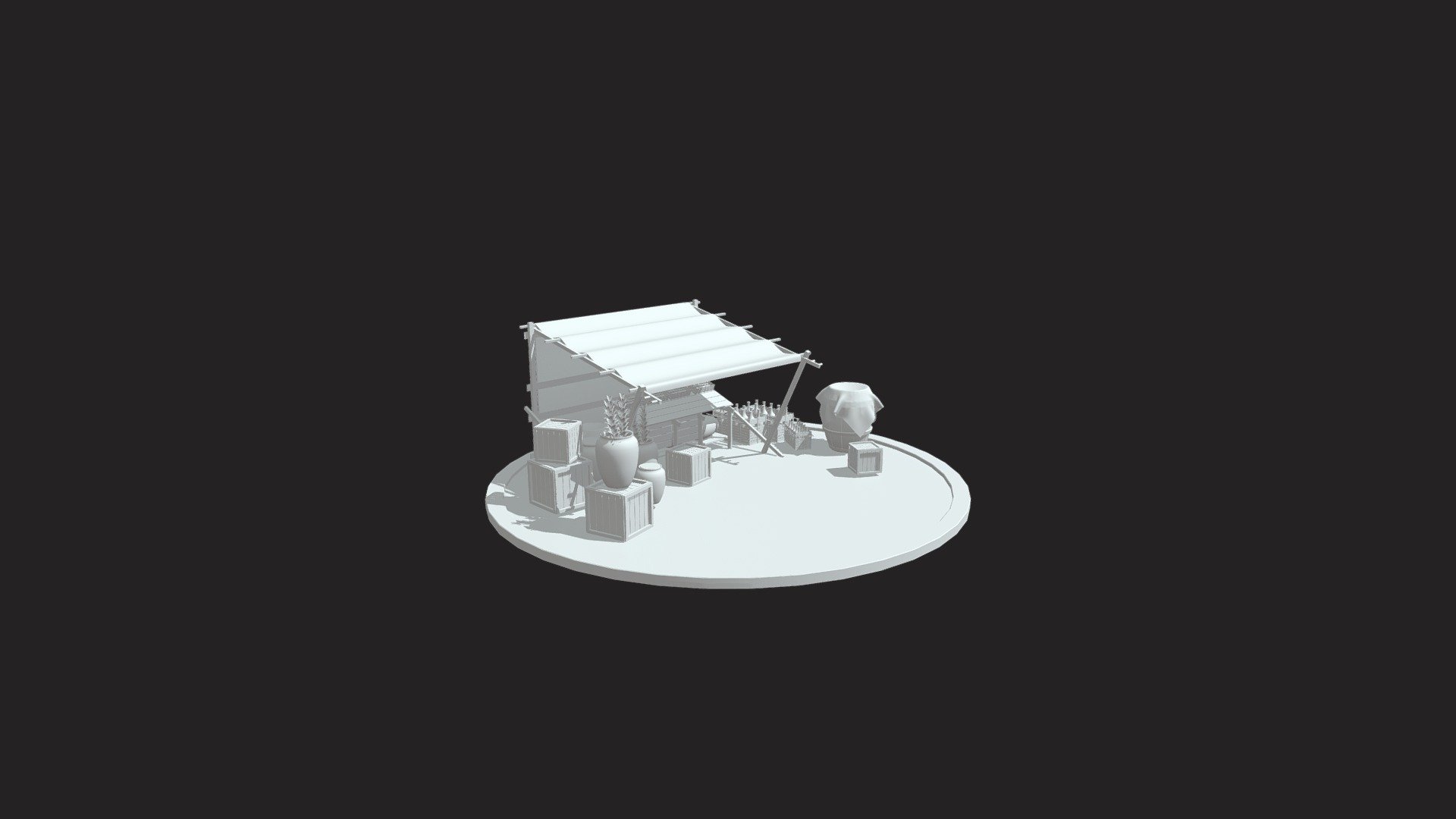 stragan - 3D model by szymii [40fb6de] - Sketchfab