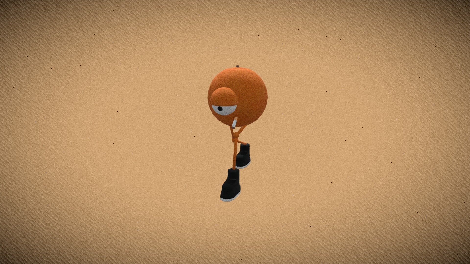 Orange Man - 3D model by Anton.Kasian.Edberg [40fbbb2] - Sketchfab