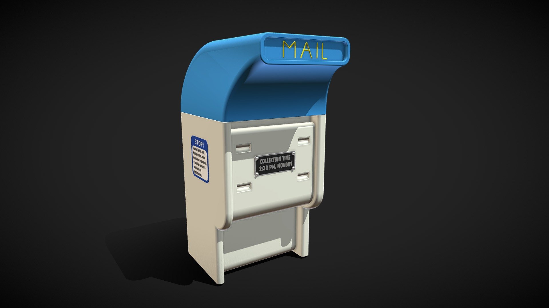 Fallout Mail Box Deposit - Buy Royalty Free 3D model by COSEDIMARCO ...