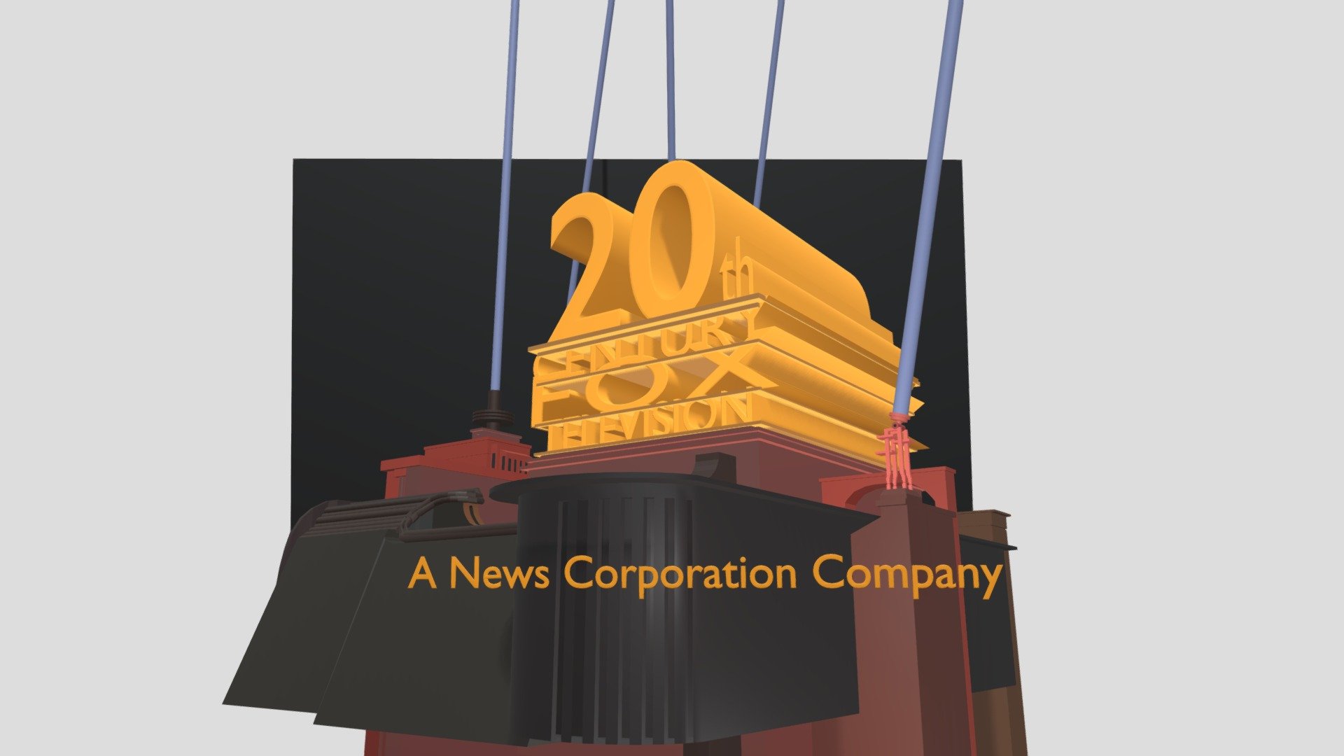 20th Century Fox Television Logo 1995 Remake - Download Free 3D model ...