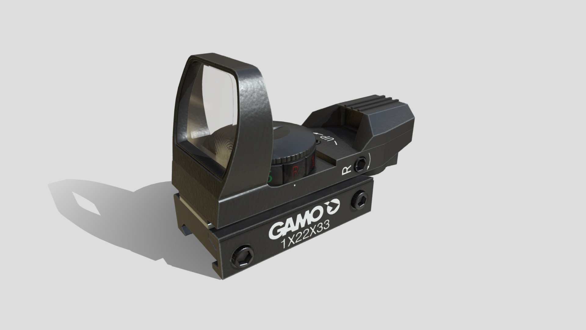Collimator sight GAMO - 3D model by Max Stahanov (@MaxStahanov ...