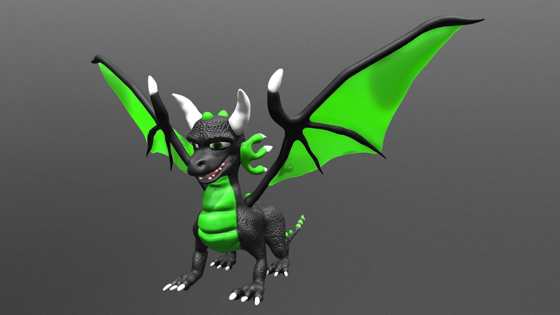 Dragon Cartoon New - Download Free 3D model by xeratdragons ...