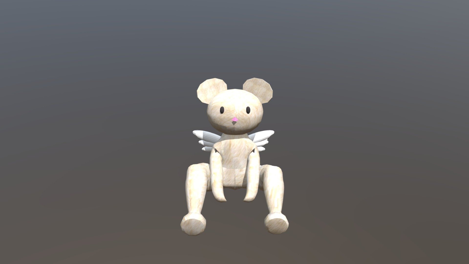 Fluffy Toy - 3D model by kmylahu [4105a51] - Sketchfab