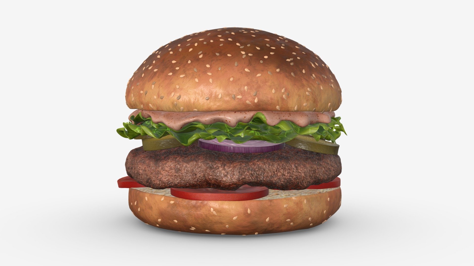 Hamburger 02 - Buy Royalty Free 3D model by HQ3DMOD (@AivisAstics ...