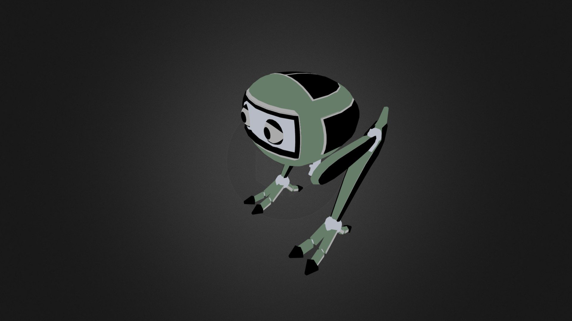 Companion Robot - 3D model by Courtney (@cawebb27) [410a214] - Sketchfab